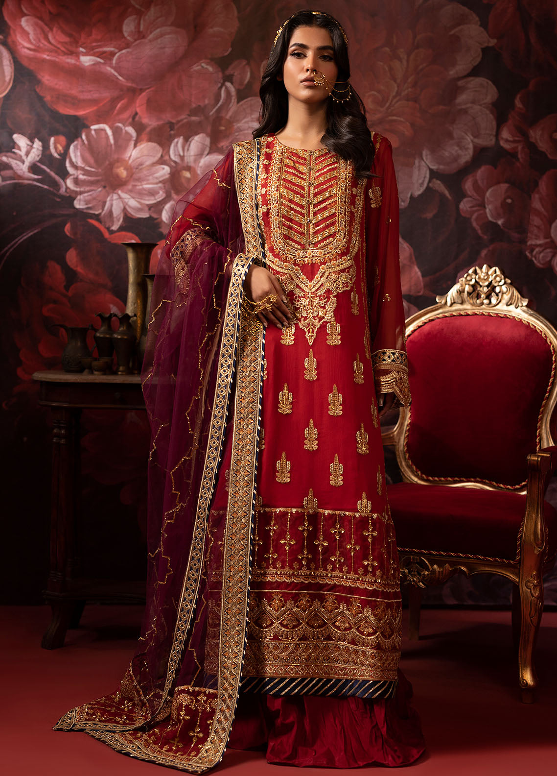 KD-1103 Regalia - Khawab Deeda | Unstitched | 4 Piece – Sahane Store